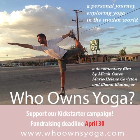 Who Owns Yoga - Kickstarter Campaign interview